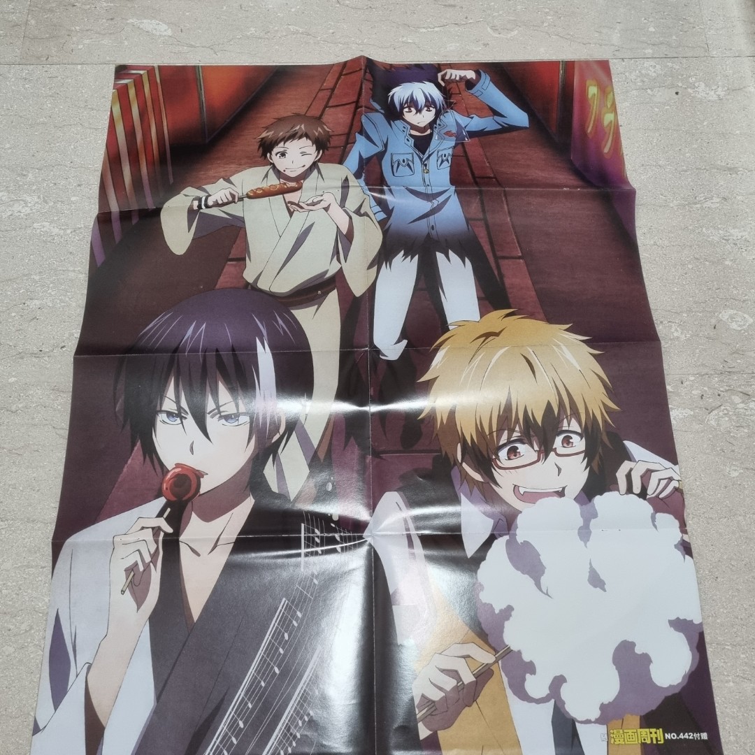 Anime Poster Servamp and Others, Hobbies & Toys, Memorabilia ...