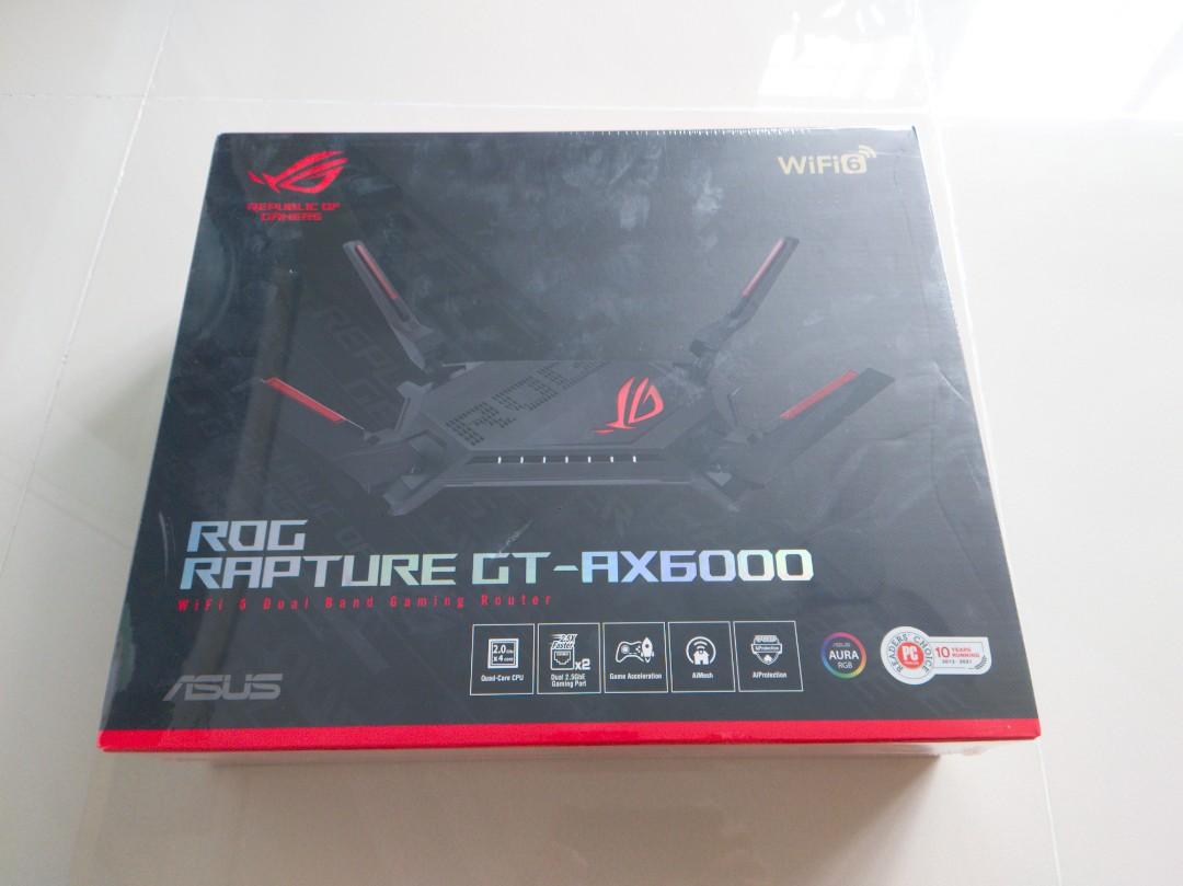 Asus ROG Rapture GT-AX6000, Computers & Tech, Parts & Accessories ...