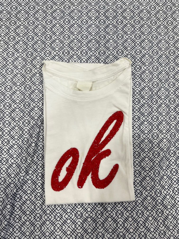 Authentic H&M OK Top, Women's Fashion, Tops, Shirts on Carousell