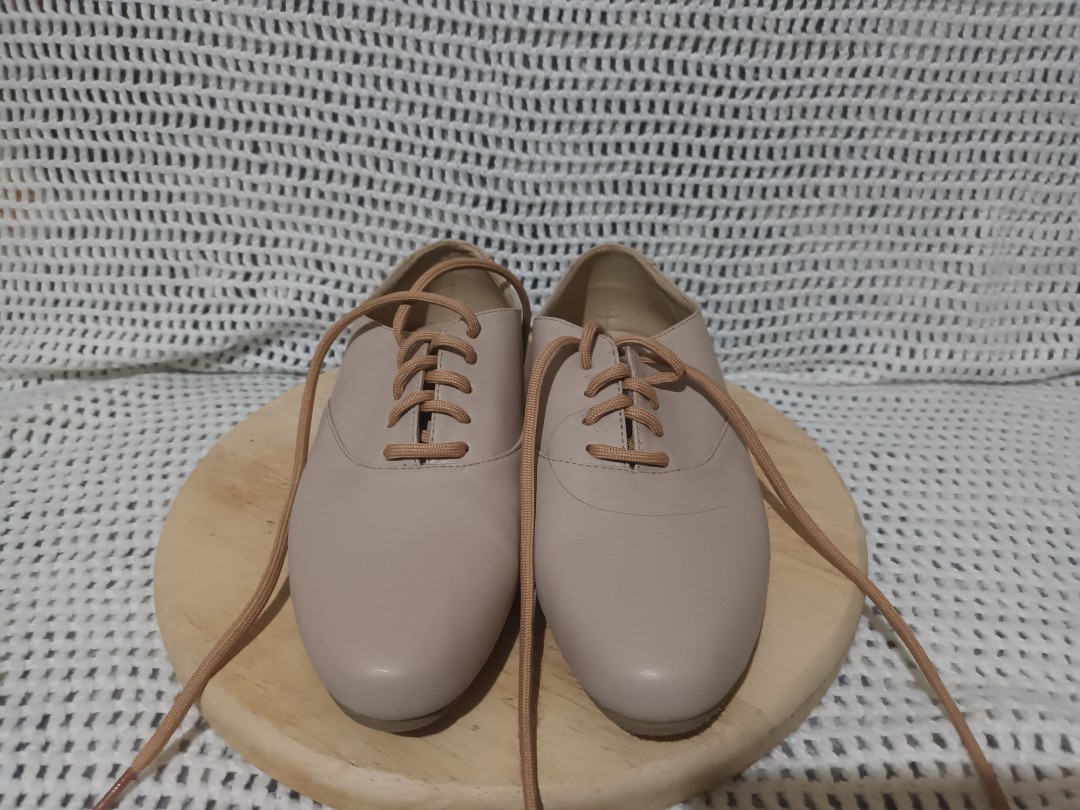 Aztrid Nude Pink Loafers, Women's Fashion, Footwear, Loafers on Carousell