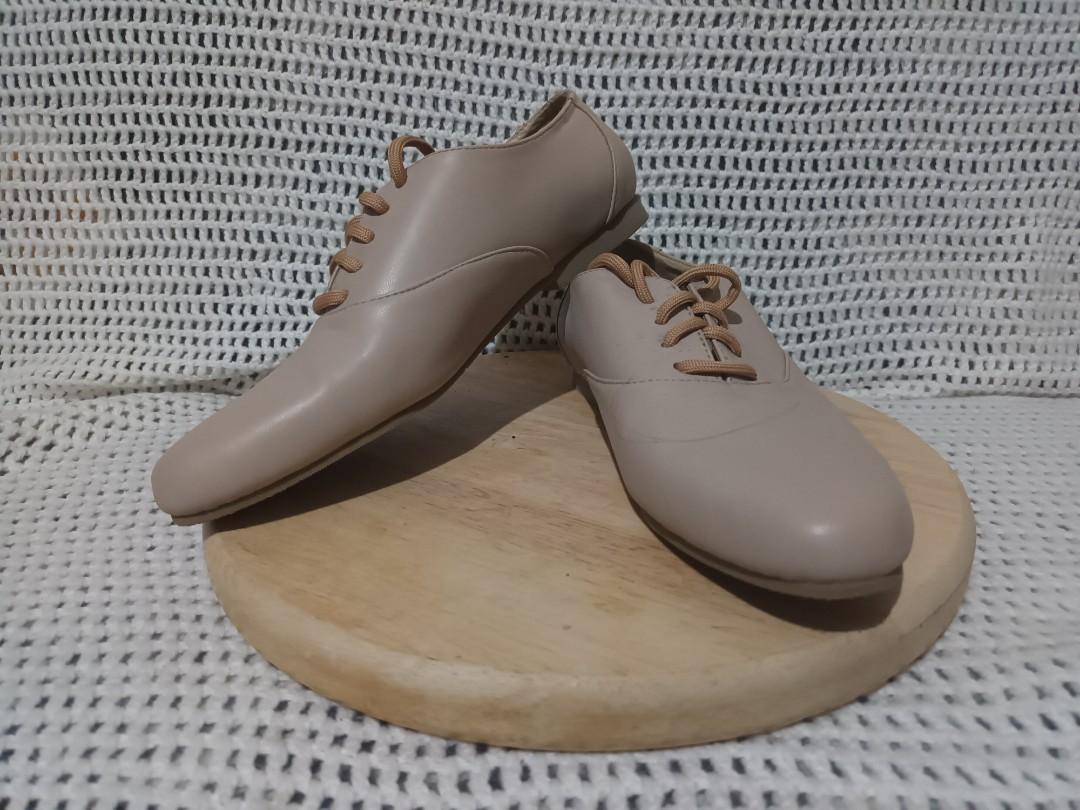 Aztrid Nude Pink Loafers, Women's Fashion, Footwear, Loafers on Carousell