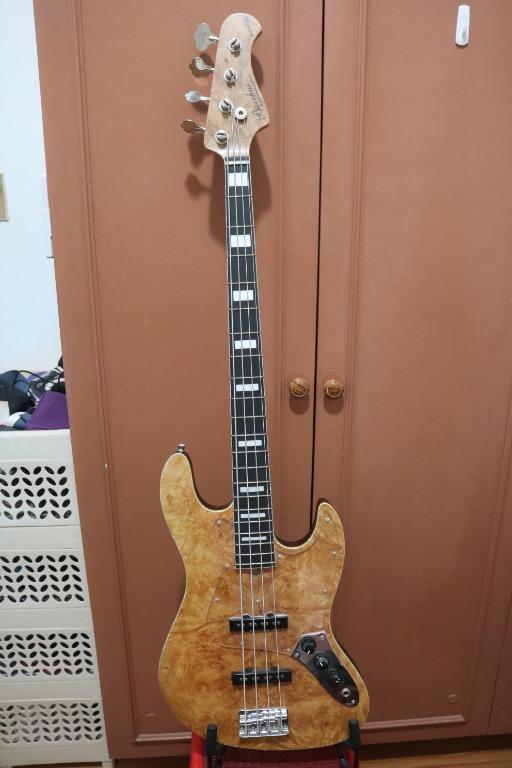 Bacchus Woodline 4 String Bass, Hobbies & Toys, Music & Media, Musical ...