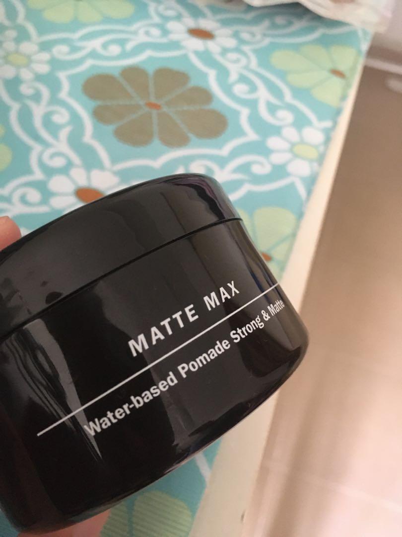 Bad lab matte max water based pomade, Beauty & Personal Care, Men's ...