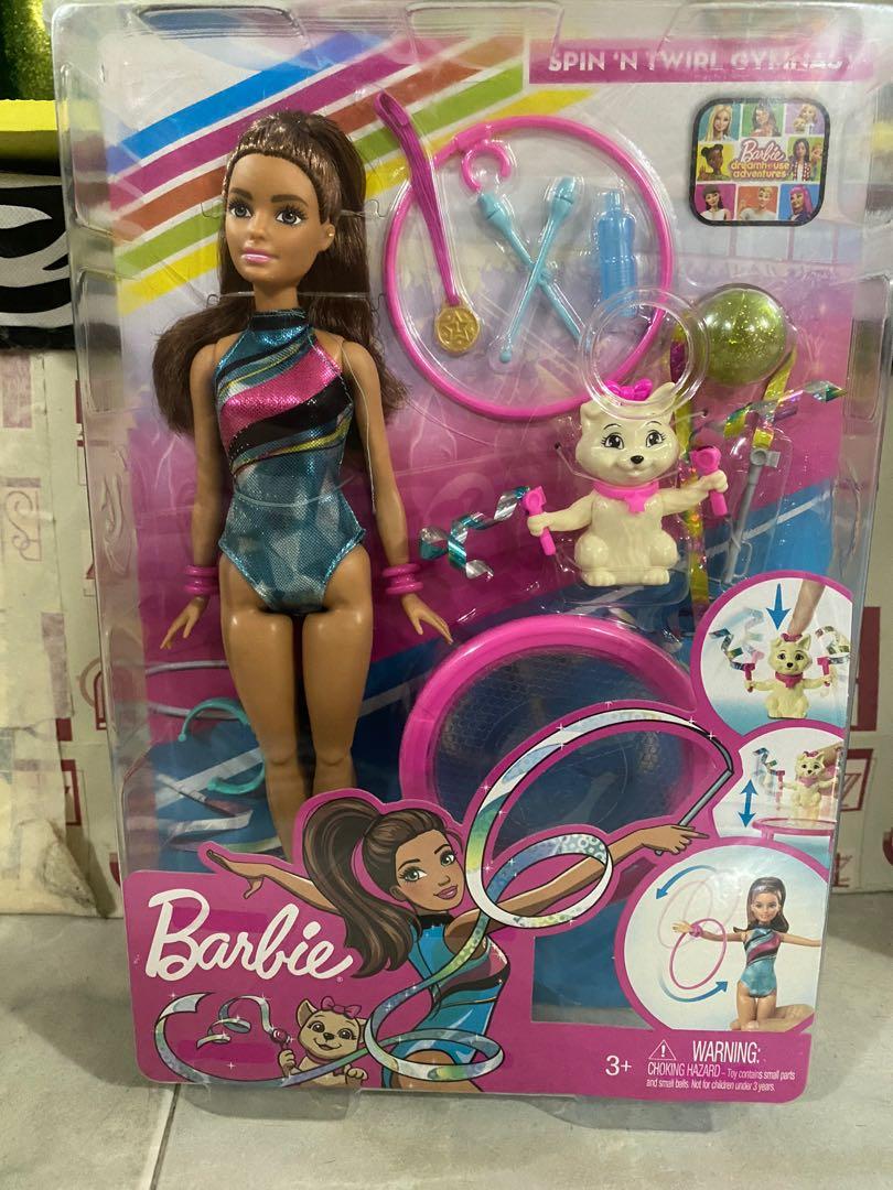 Barbie Spin N Twirl Gymnast doll, Hobbies & Toys, Toys & Games on Carousell