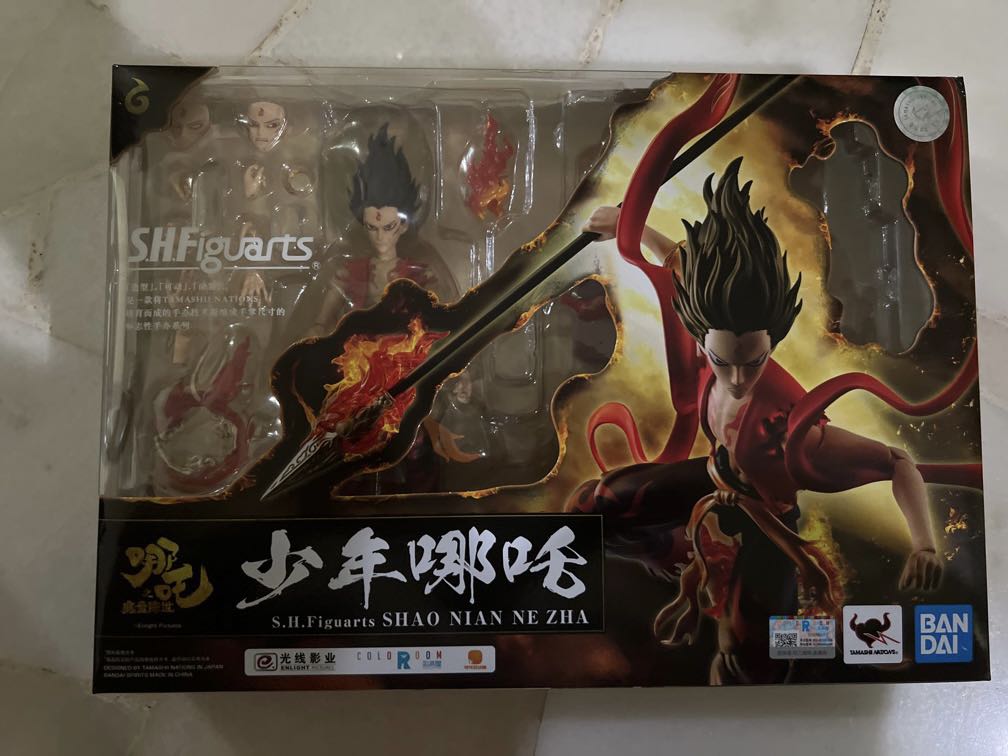 BIB SHF SH FIGUARTS NE ZHA NEZHA DEMON FORM CHINA BANDAI AUTHENTIC FROM ...