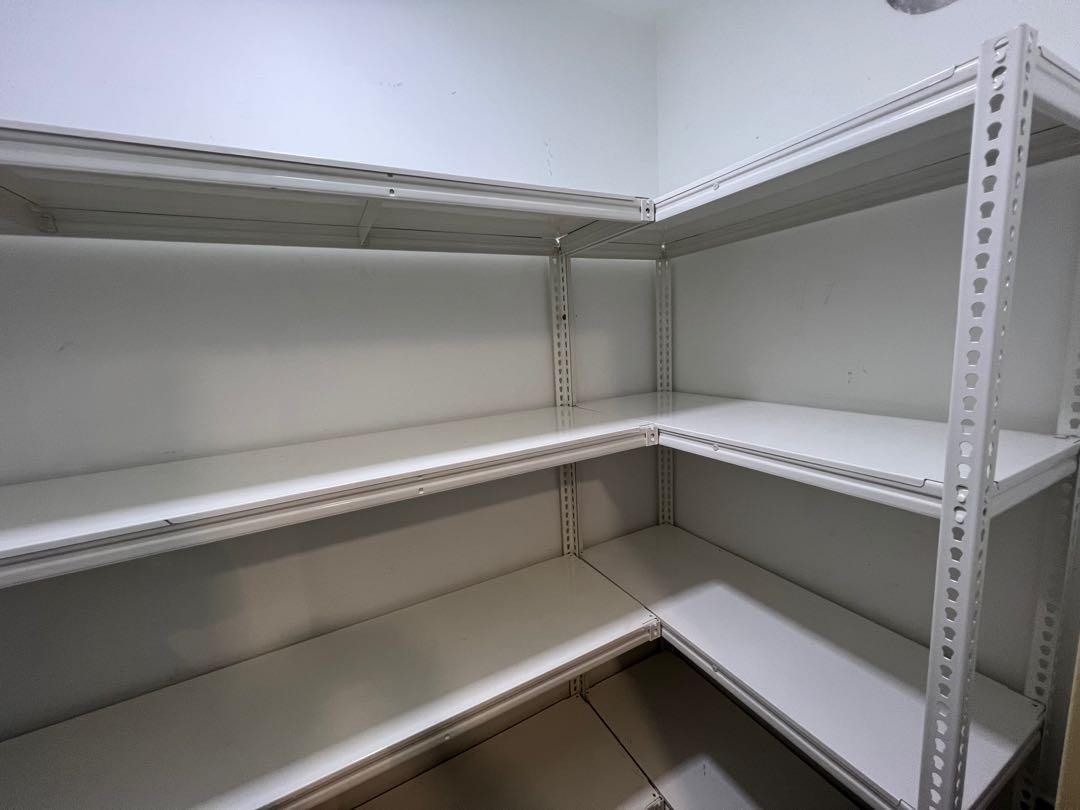 Boltless L-Shaped Metal Rack, Furniture & Home Living, Furniture ...