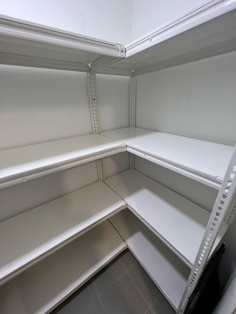 Boltless L-Shaped Metal Rack, Furniture & Home Living, Furniture ...