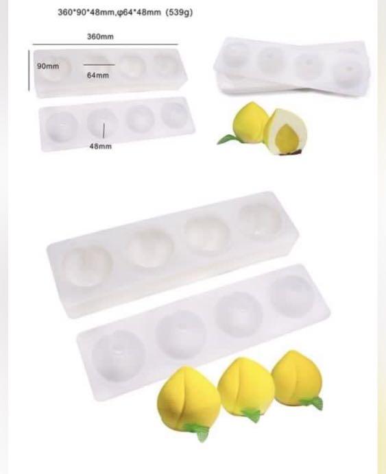 Brand New Lemon Mousse Silicon Mould, Hobbies & Toys, Stationery ...