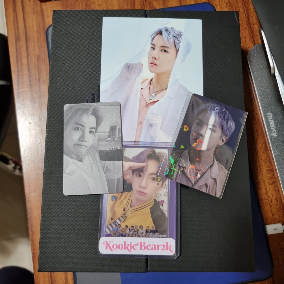 BTS PROOF JHope Set Complete Japan Holo Hearts, Hobbies & Toys ...