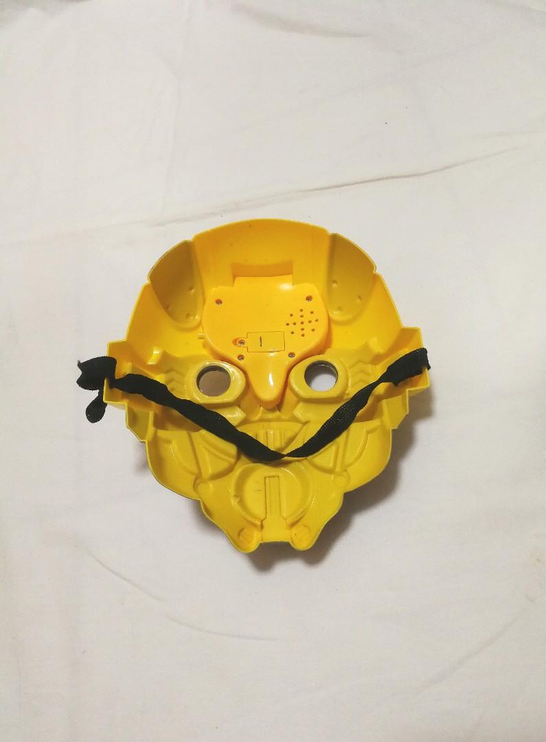 Bumblebee Transformers Face Mask With LED Lighting, Hobbies & Toys ...