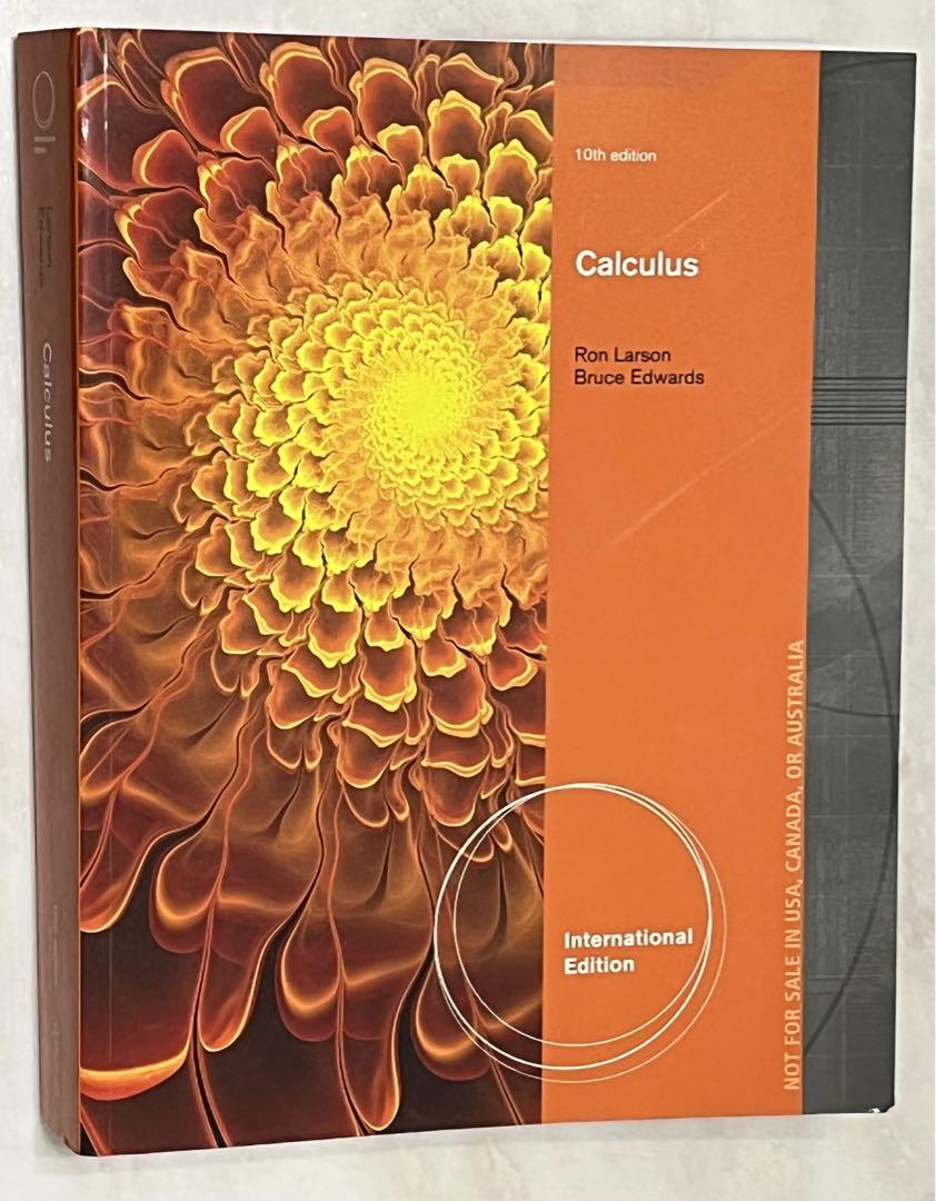 二手Calculus 10th edition 微積分原文 原價很貴, 書籍、休閒與玩具, 書本及雜誌, 童書、著色互動書在旋轉拍賣