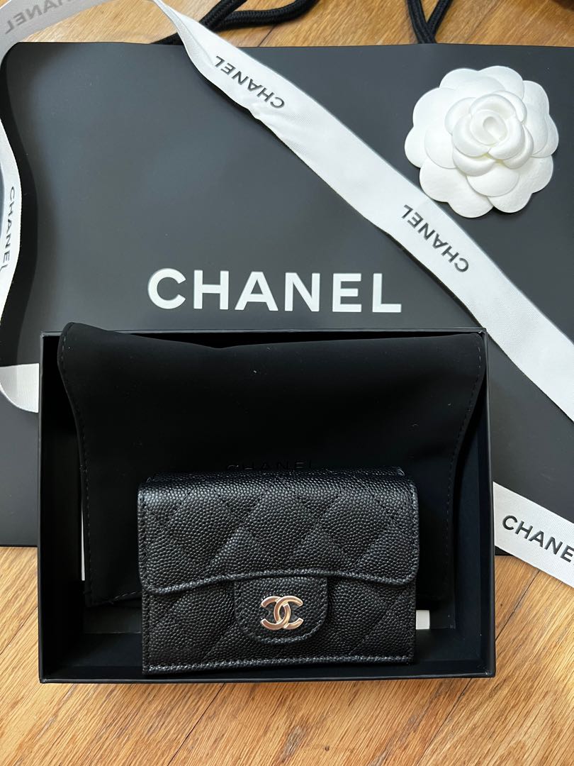 Chanel Classic Small Flap Wallet SHW, Women's Fashion, Bags & Wallets ...