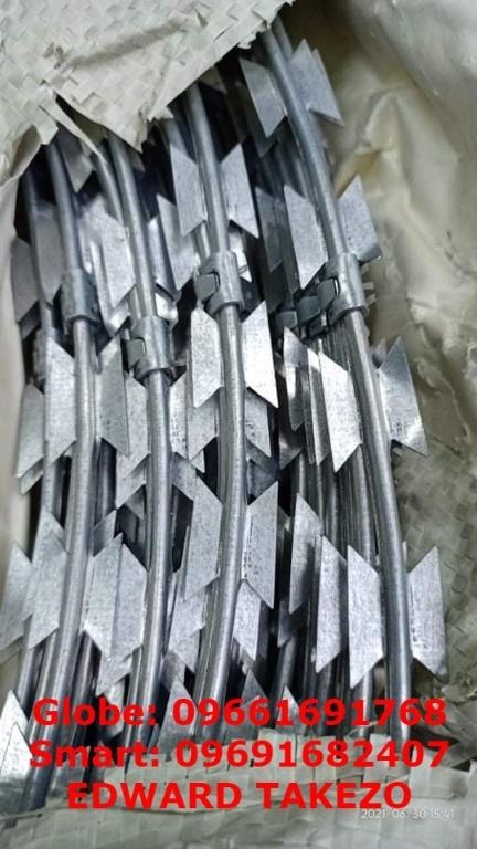 Combat Razor Wire (Galvanized), Commercial & Industrial, Industrial ...