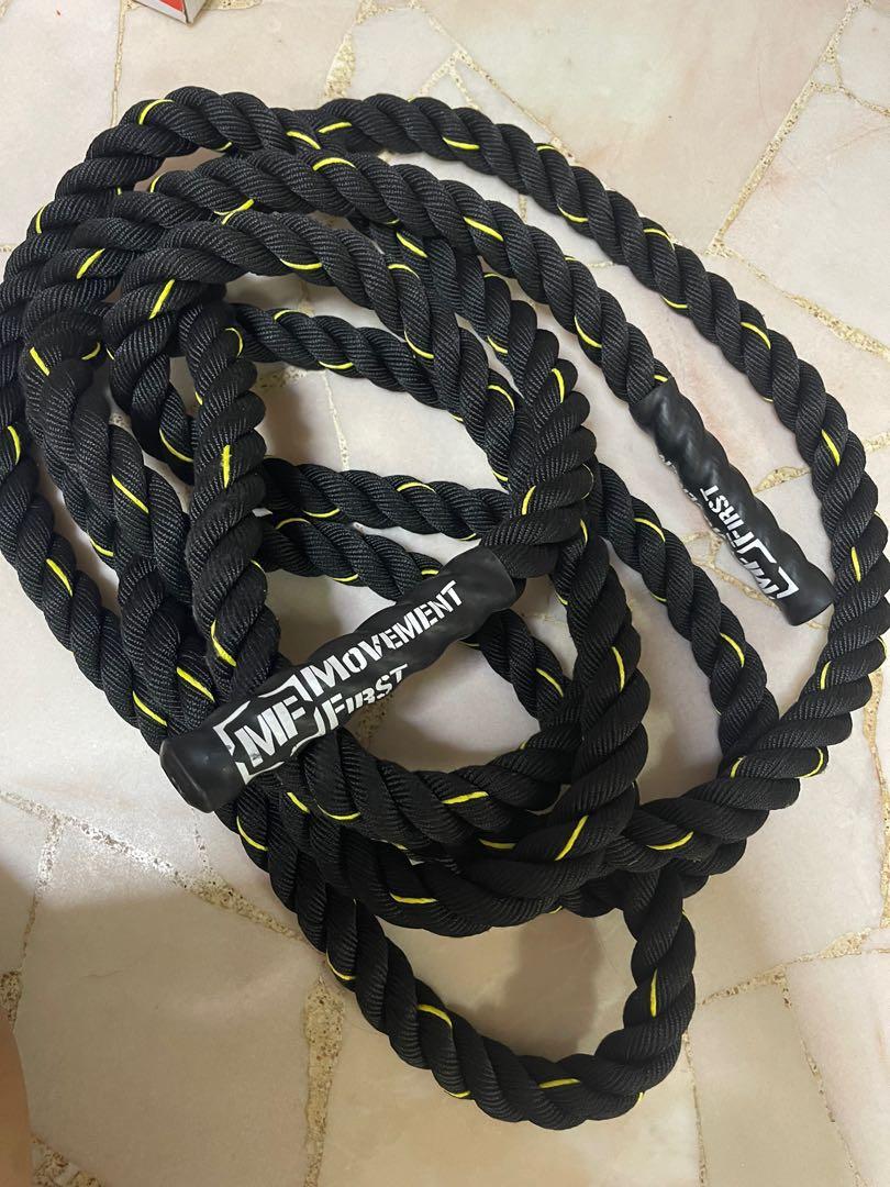 Commercial Battling Rope with Rubber Handles - Length : 8m, Sports ...