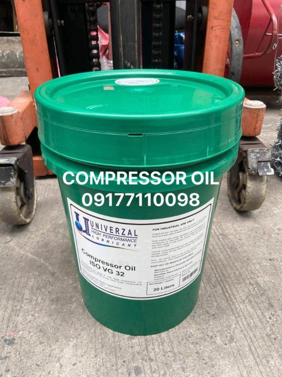 Compressor Oil (ISO VG 32), Commercial & Industrial, Construction ...
