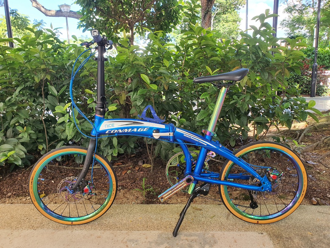Conmage 20inch folding bike, Sports Equipment, Bicycles & Parts ...