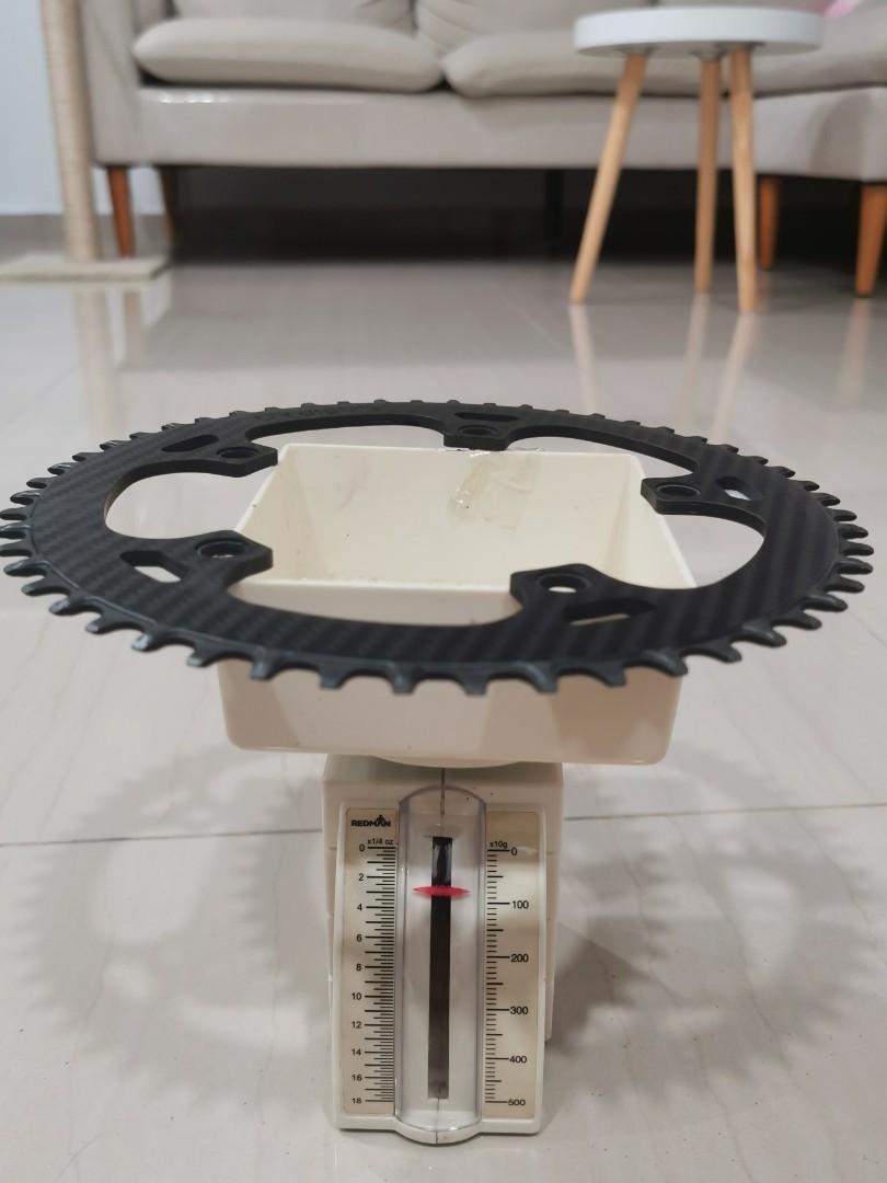 Digirit 52T Carbon Fibre Chainring, Sports Equipment, Bicycles & Parts ...