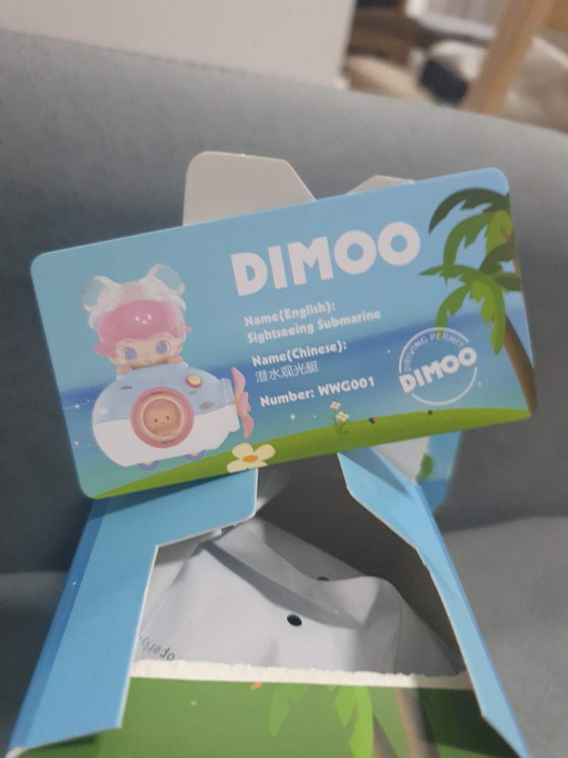 DIMOO Sightseeing Submarine where we go (popmart), Hobbies & Toys, Toys ...