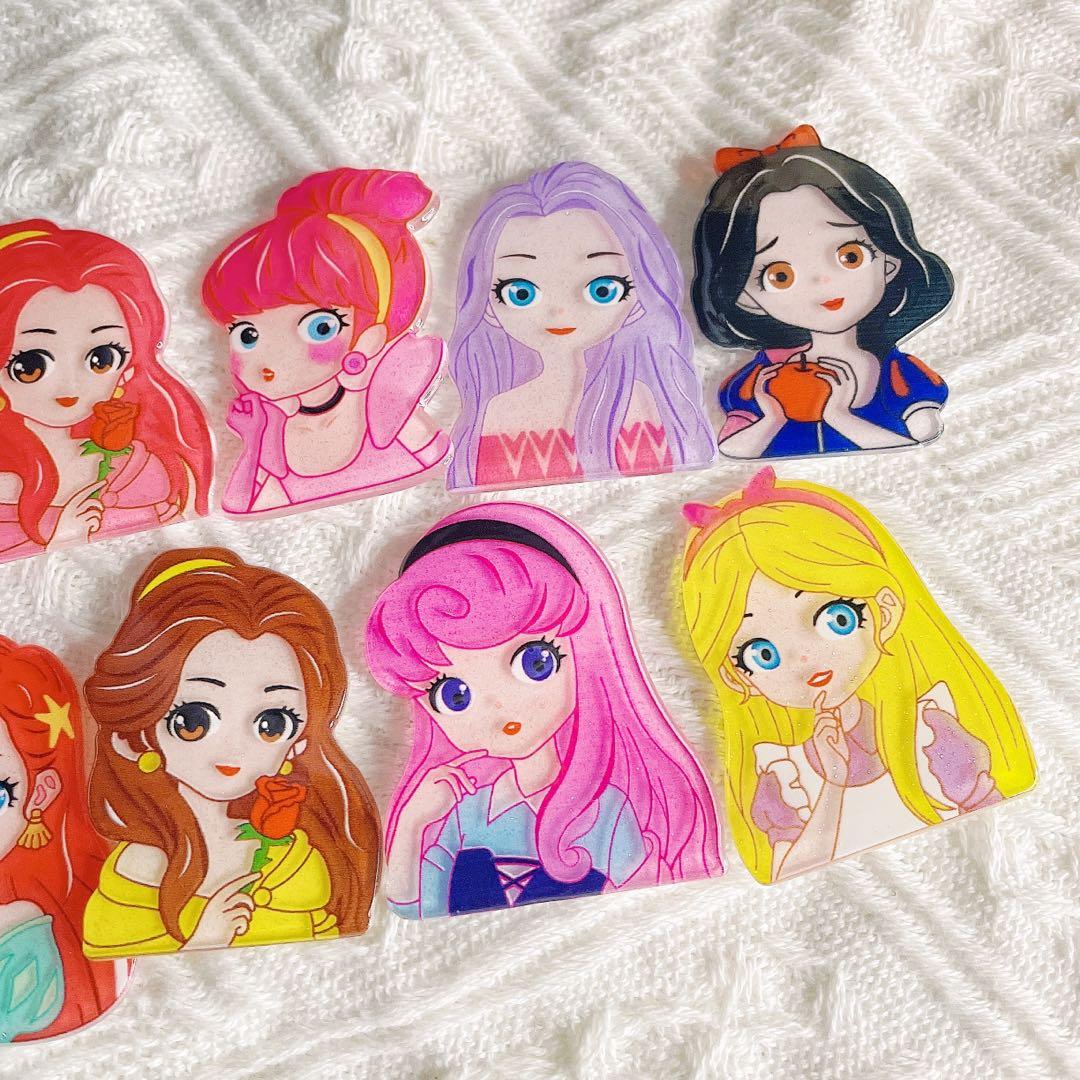 (Set of 9) DIY acrylic princess, Hobbies & Toys, Stationery & Craft ...