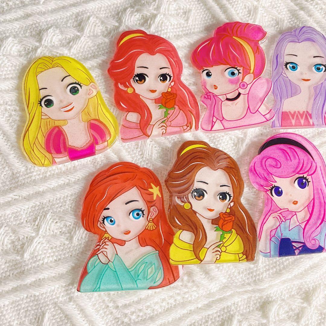 (Set of 9) DIY acrylic princess, Hobbies & Toys, Stationery & Craft ...