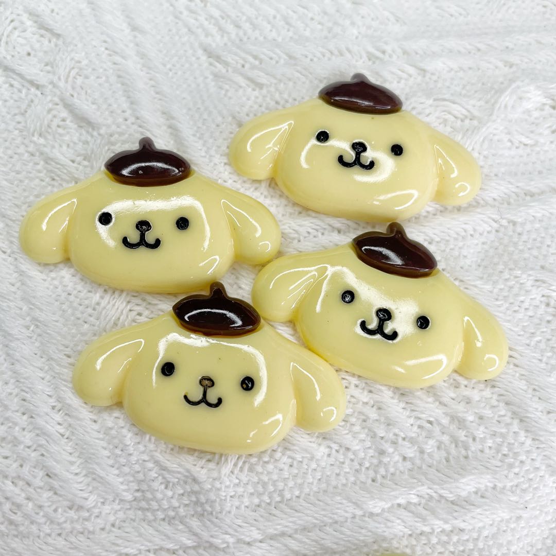 (Set of 4) DIY pompompurin full and half body charm, Hobbies & Toys ...