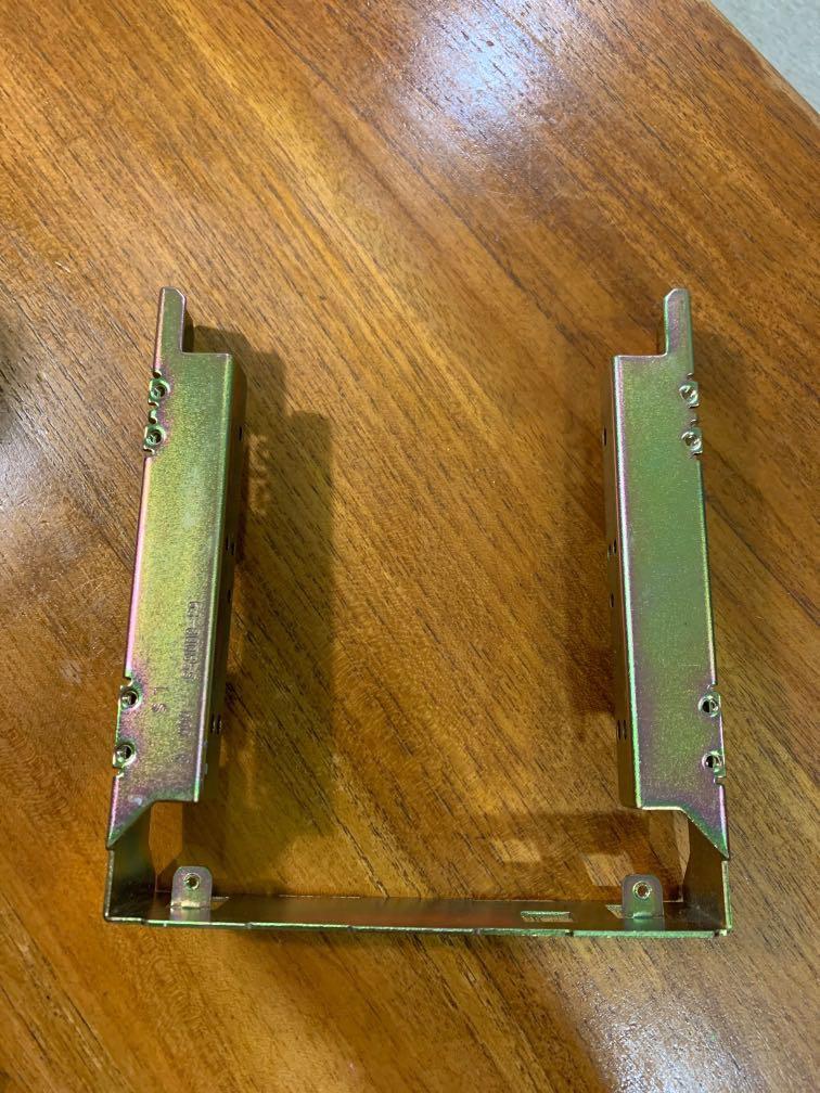 Cpu disk Drive bay converter attachment 5.25” to 3.5”, Computers & Tech ...