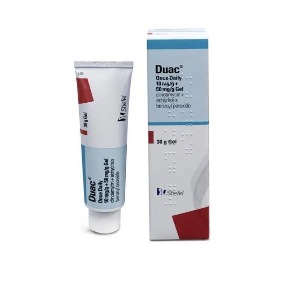 Duac Acne Gel, Beauty & Personal Care, Face, Face Care on Carousell