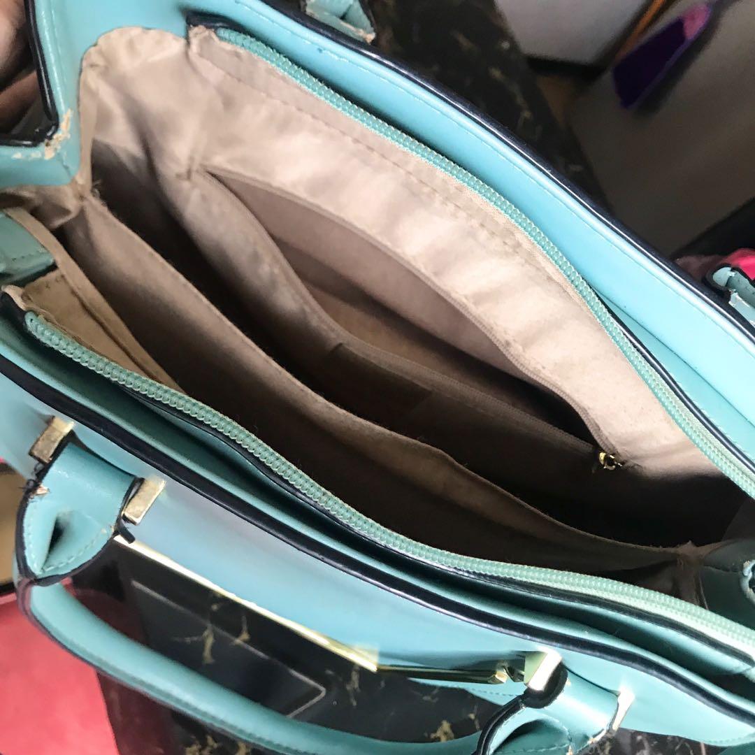 Dusto blue Bag authentic ( with sling & hand bag ), Luxury, Bags ...