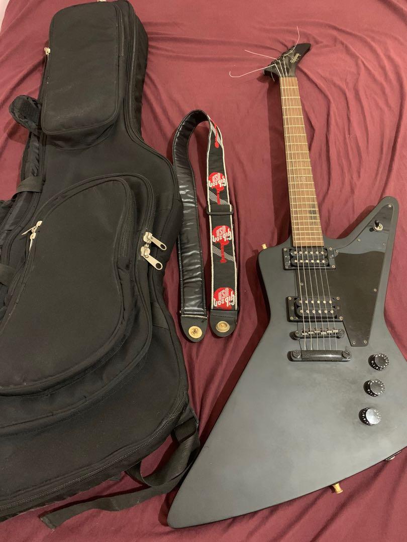 EPIPHONE 1958 GOTHIC EXPLORER, Hobbies & Toys, Music & Media, Musical ...