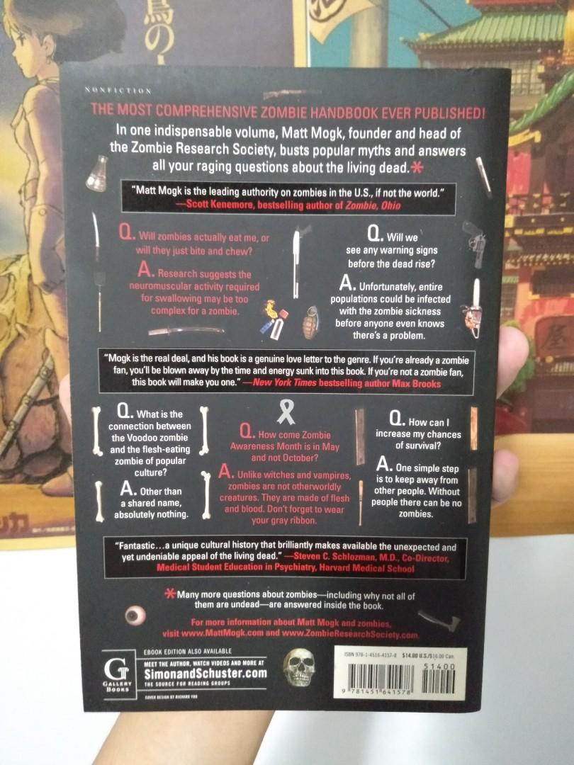 Everything You Ever Wanted To Know About Zombies by Matt Mogk, Hobbies ...
