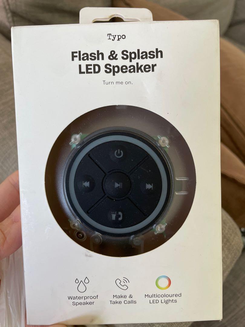 Flash & Splash LED speaker - brand new, Audio, Soundbars, Speakers ...