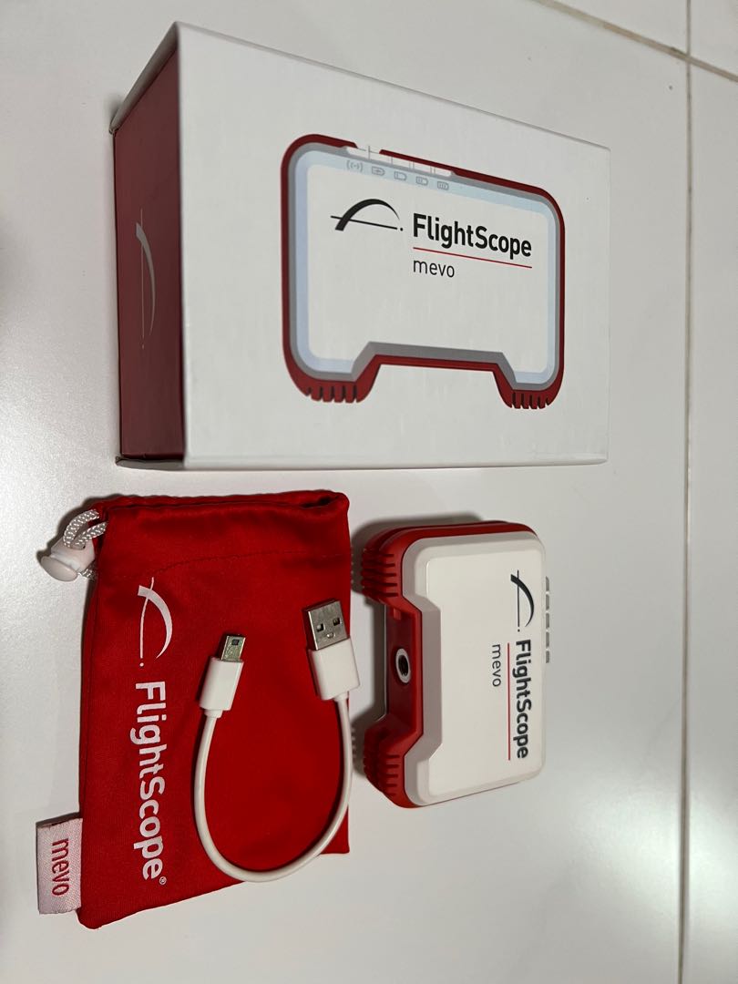 Flightscope Mevo Launch Monitor, Sports Equipment, Sports & Games, Golf ...