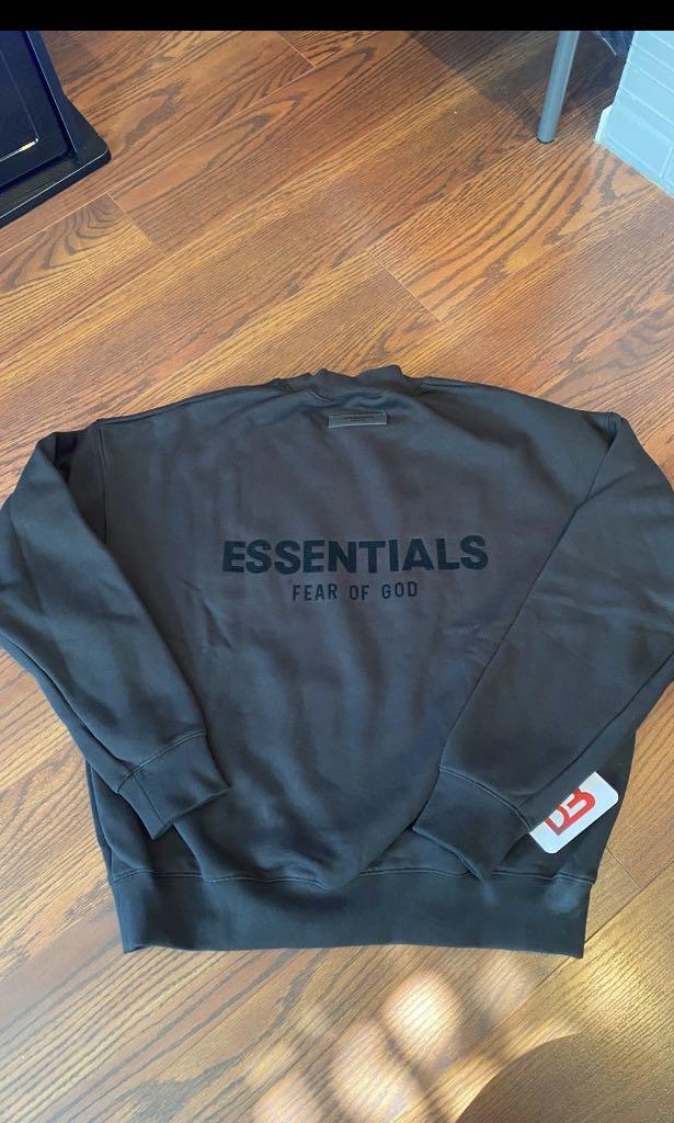 FOG Essential crew neck ss22 stretch Limo, Men's Fashion, Tops & Sets ...