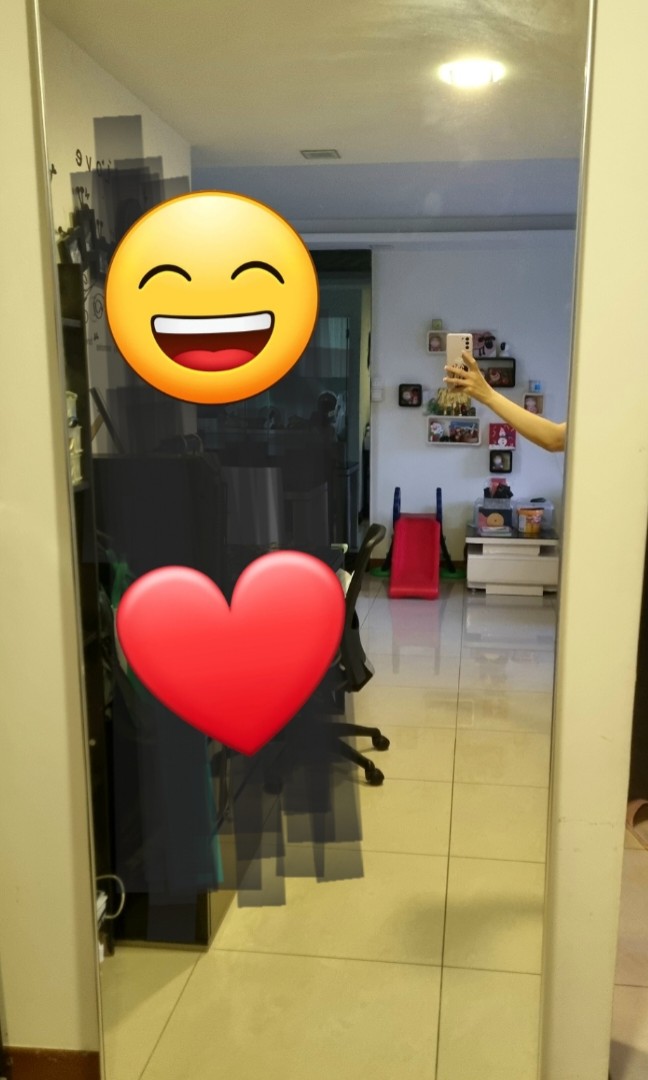 Full legth Mirror 2m*0.8m, Furniture & Home Living, Home Decor, Mirrors ...