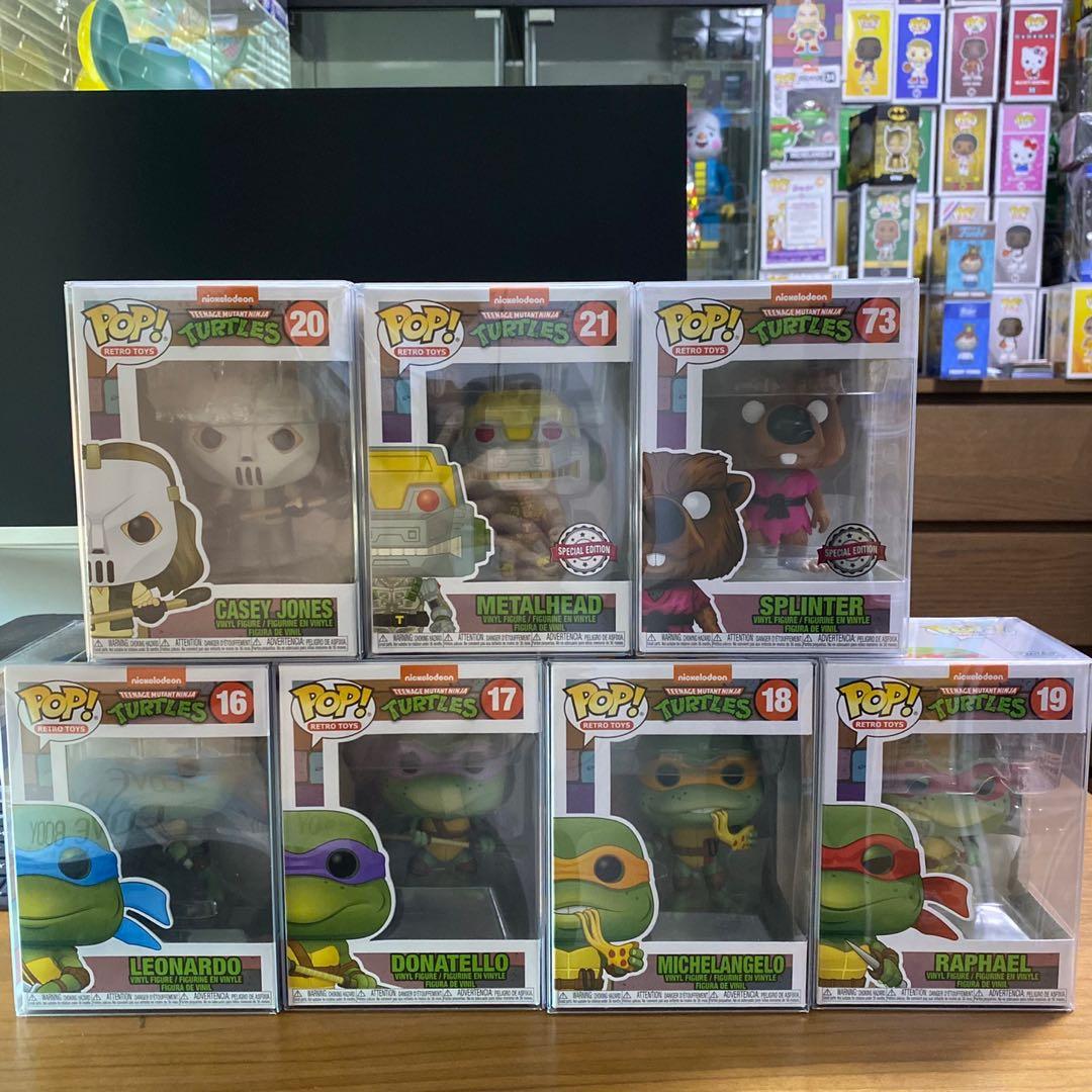 Funko POP TMNT Teenage Mutant Ninja Turtles Set, Hobbies & Toys, Toys ...