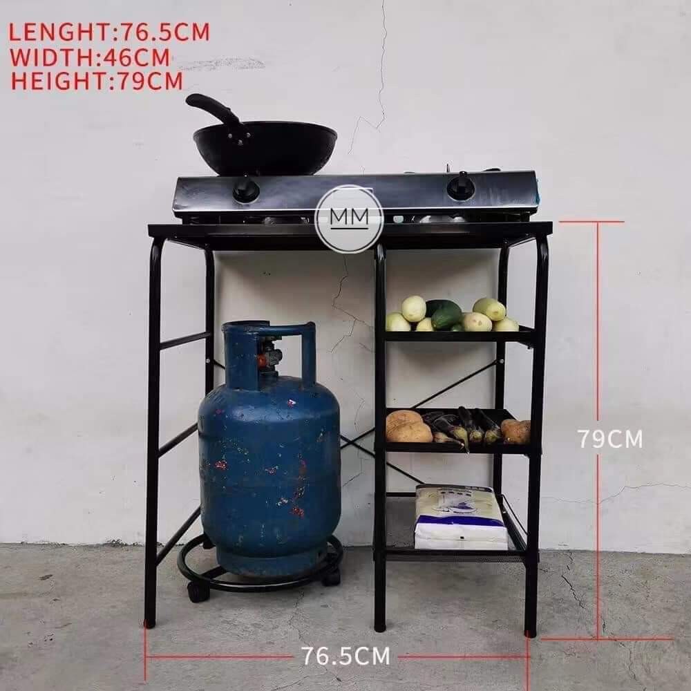 Gas Stoce Table Rack, Furniture & Home Living, Furniture, Shelves ...