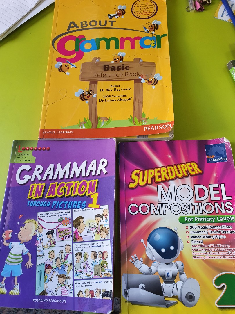 Grammar and Compo guide Lower Primary, Hobbies & Toys, Books ...