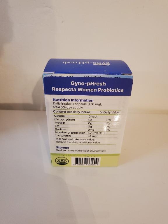 Gyno-pHresh Lactobacillus (Female probiotics from South Korea), Health ...