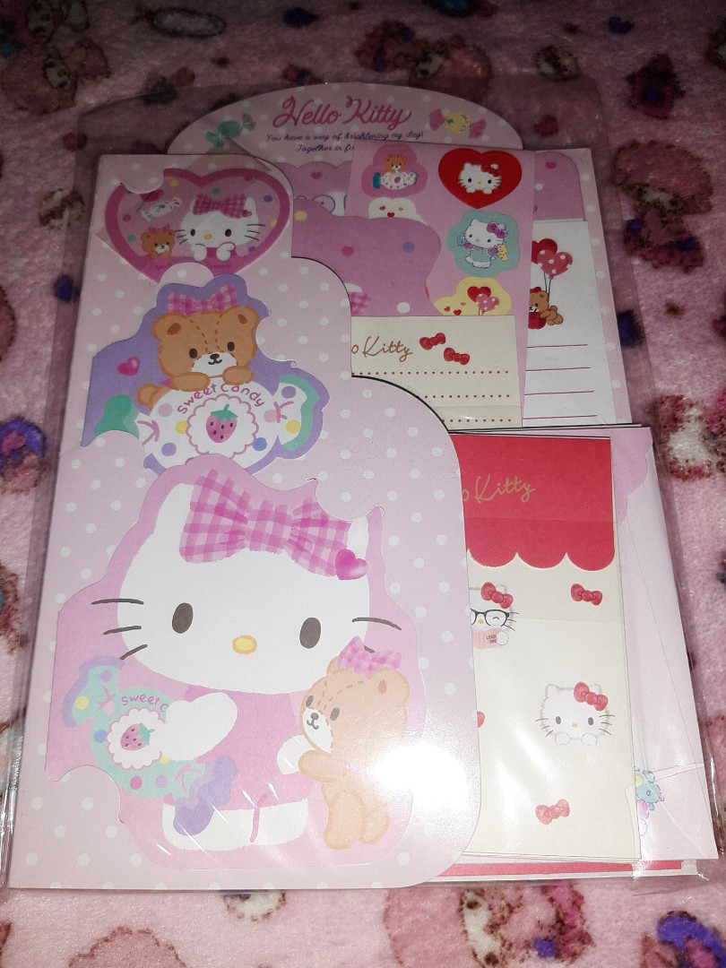 Hello Kitty Variety Letter Set Sanrio, Hobbies & Toys, Memorabilia ...