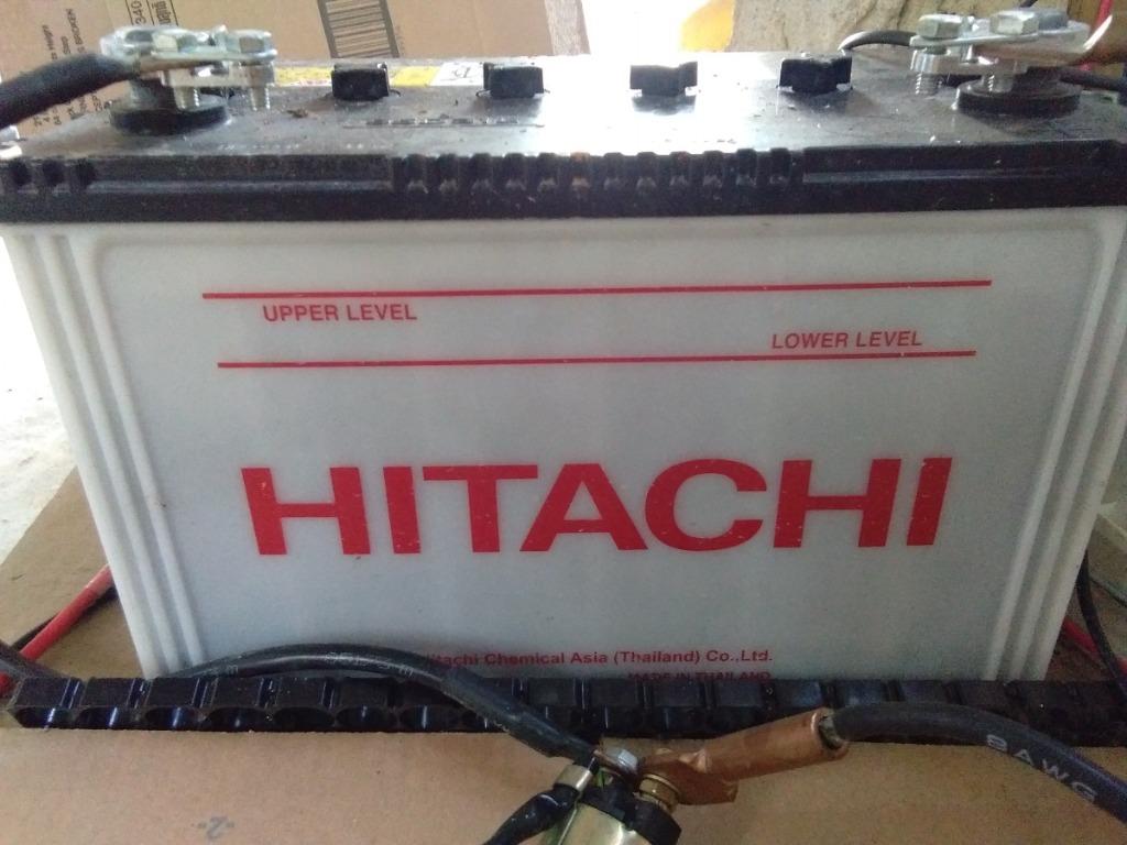 HITACHI 95d31l 80ah CCA 622A Bateri Kereta 4WD 12v battery, Auto Accessories on Carousell