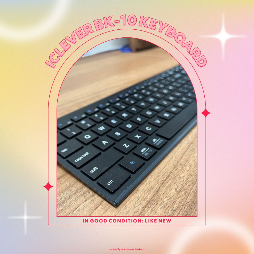 iClever BK-10 Keyboard, Computers & Tech, Parts & Accessories, Computer ...