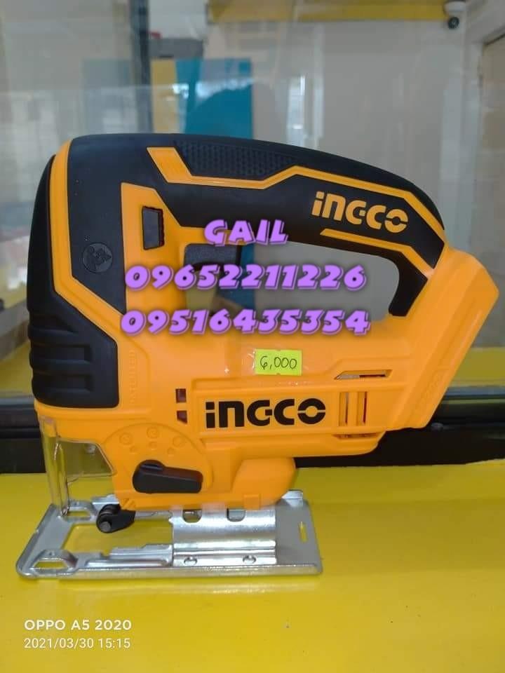 INGCO 20V Li-Ion Cordless Jigsaw, Commercial & Industrial, Construction ...