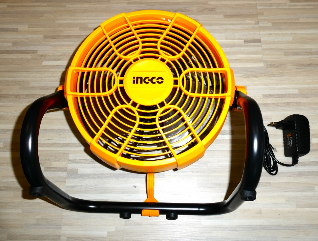 INGCO 20V LI-ION FAN CFALI2002 (BARE UNIT), Furniture & Home Living ...