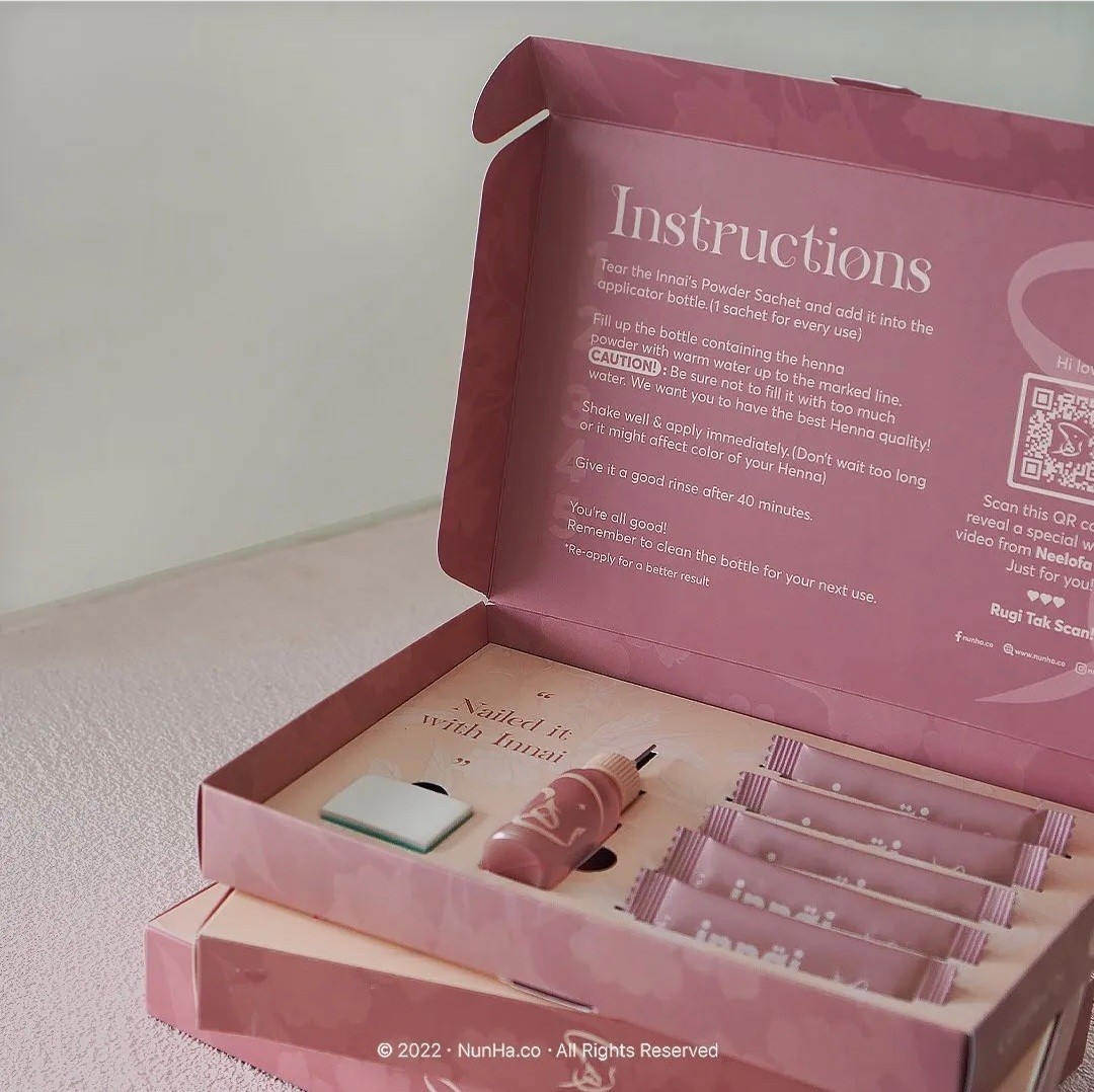 INSTOCK Innai Nunha (Inai Neelofa), Beauty & Personal Care, Hands ...