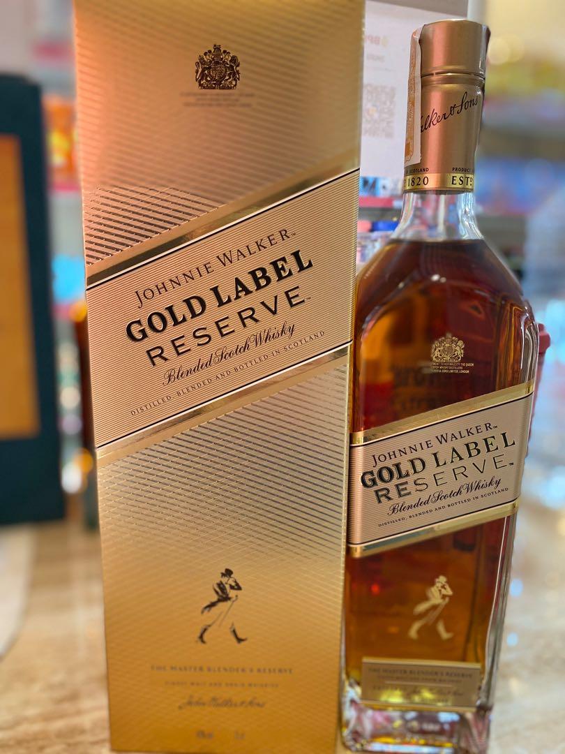 JW Gold Label Reserve 750ml, Food & Drinks, Beverages on Carousell