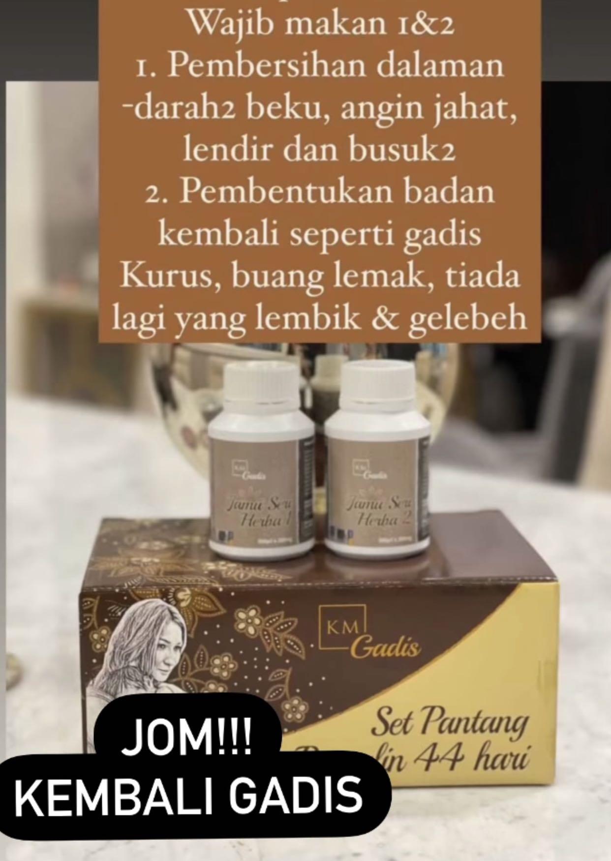 Kak KM Jamu Kembali Gadis, Beauty & Personal Care, Bath & Body, Body Care on Carousell