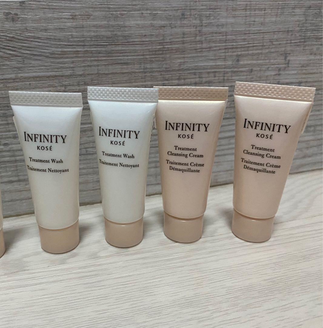 KOSE Infinity travel set - Treatment wash & Cleansing cream, Beauty & Personal Care, Face, Face ...