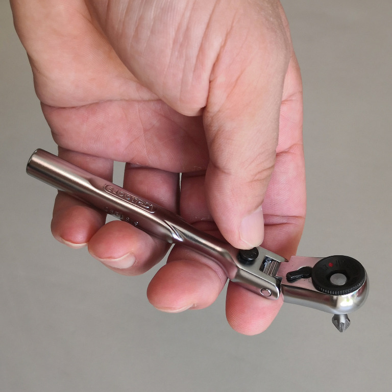 KS Tools Compact Flex Head Low Profile Ratchet Bit Set T-handle Bit ...