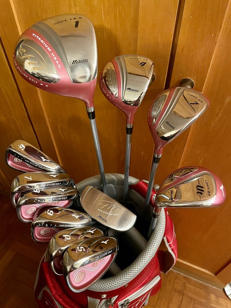Ladies Mizuno Efil Full Complete Golf Set, Sports Equipment, Sports ...