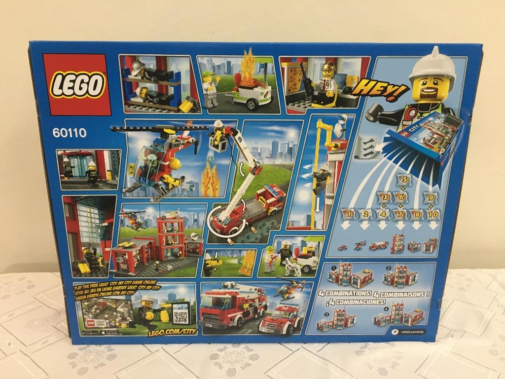 Lego 60110 Fire Station Retired Legos, Hobbies & Toys, Toys & Games on ...